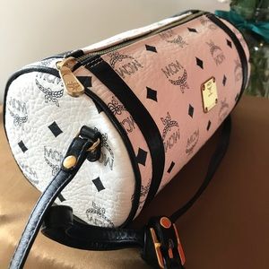MCM | Bags | Mcm Mini Cylinder Bag W Original Crossbody Strap | Poshmark
